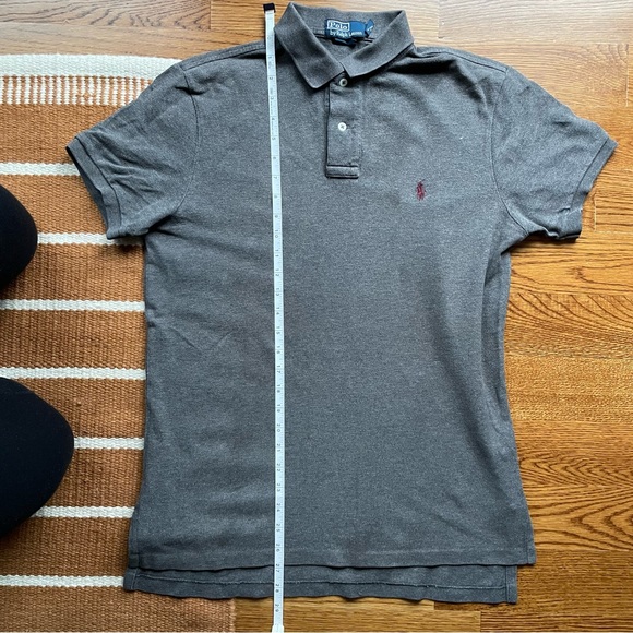 Polo Ralph Lauren | Shirts | Polo Ralph Lauren Charcoal Grey Polo ...
